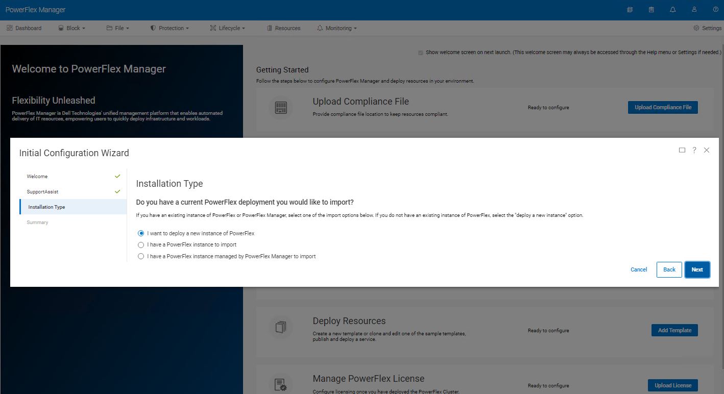 Deploying PowerFlex 4.x with co-resident management on three nodes – PowerFlex Me
