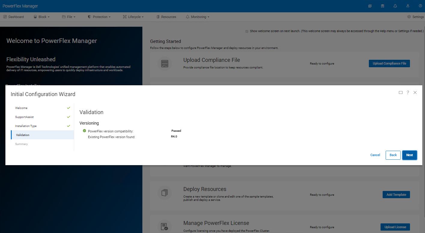 Deploying PowerFlex 4.x with co-resident management on three nodes – PowerFlex Me